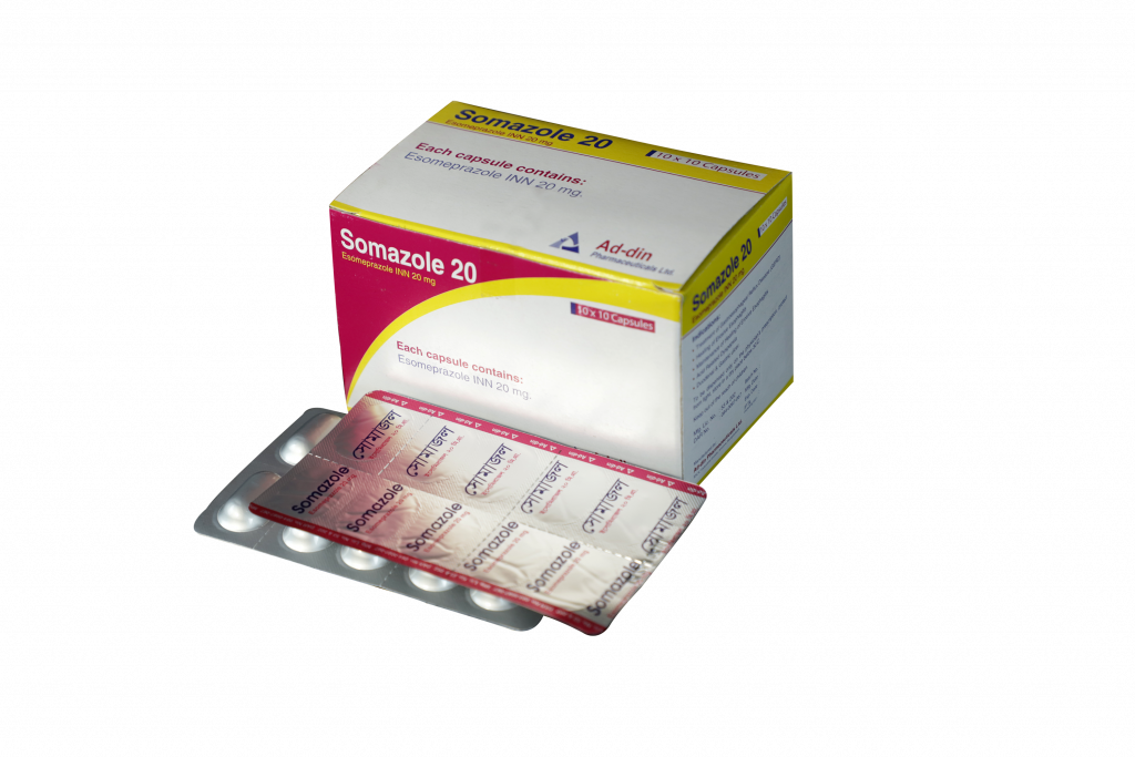 Somazole 20 Capsule – Ad-din Pharmaceuticals Limited