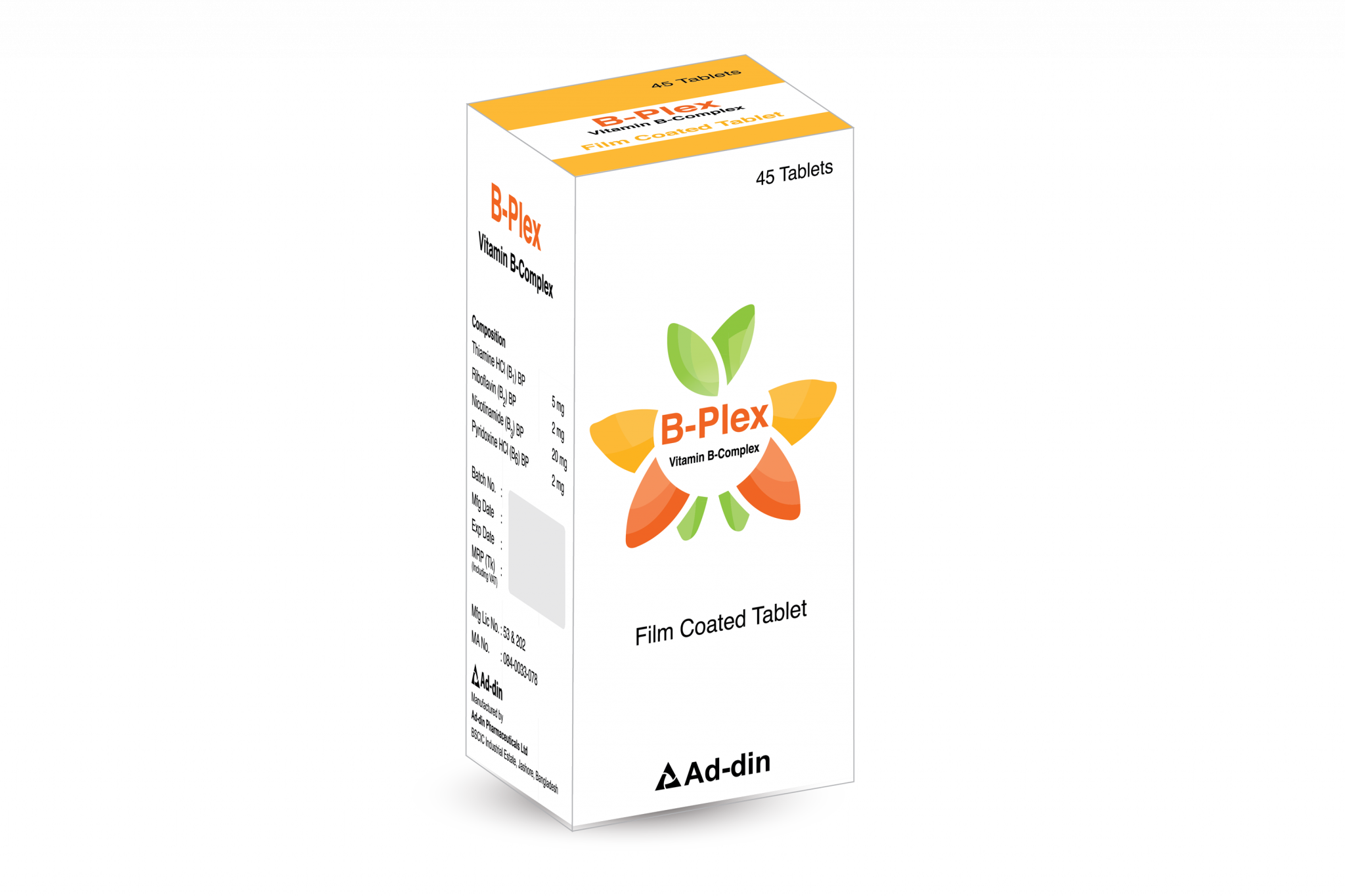 B-Plex Tablet – Ad-din Pharmaceuticals Limited