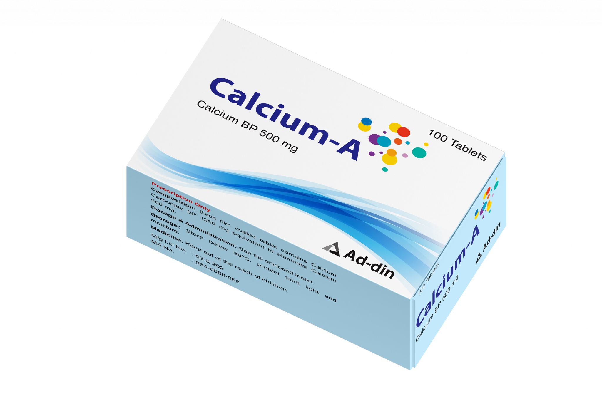 Calcium-A Tablet – Ad-din Pharmaceuticals Limited
