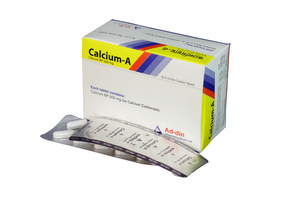Calcium-A Tablet – Ad-din Pharmaceuticals Limited