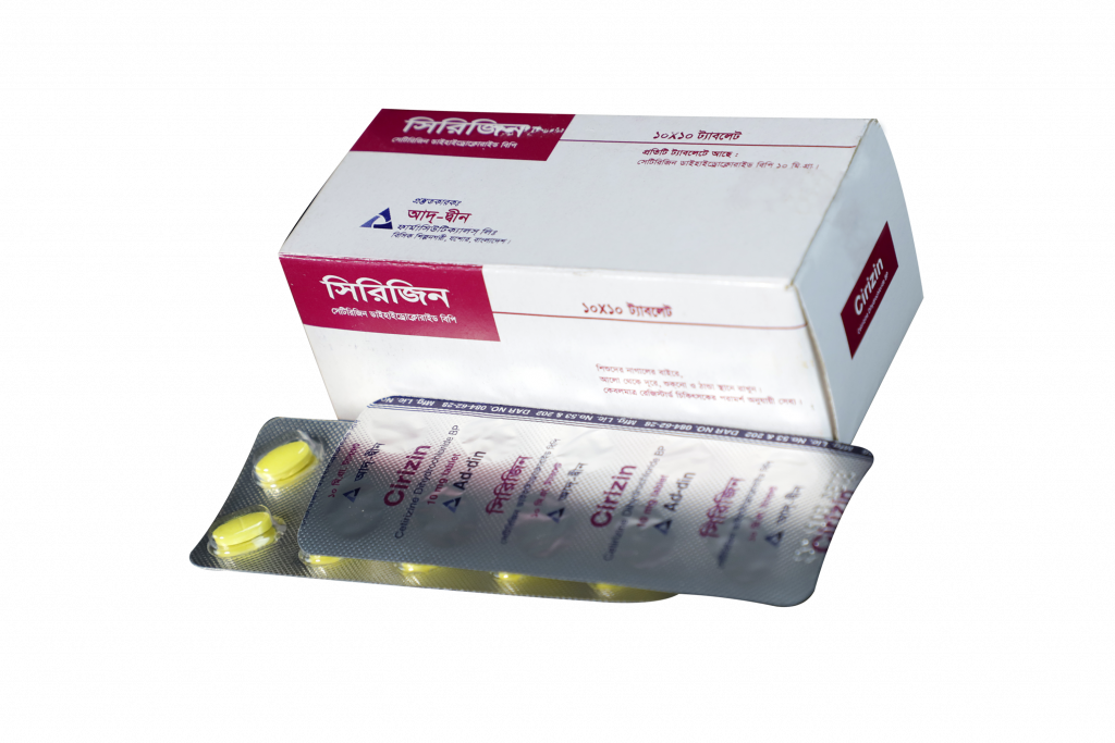 Cirizin Tablet – Ad-din Pharmaceuticals Limited