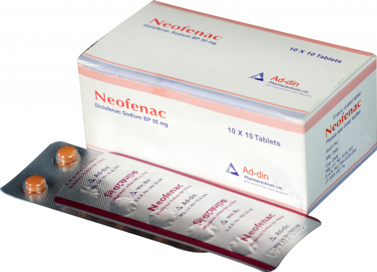 Neofenac 50mg Tablet – Ad-din Pharmaceuticals Limited
