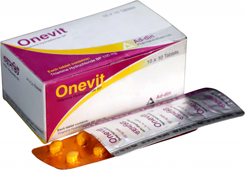 Onevit 100 mg Tablet – Ad-din Pharmaceuticals Limited