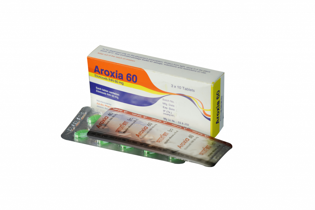 Aroxia 60 Tablet – Ad-din Pharmaceuticals Limited