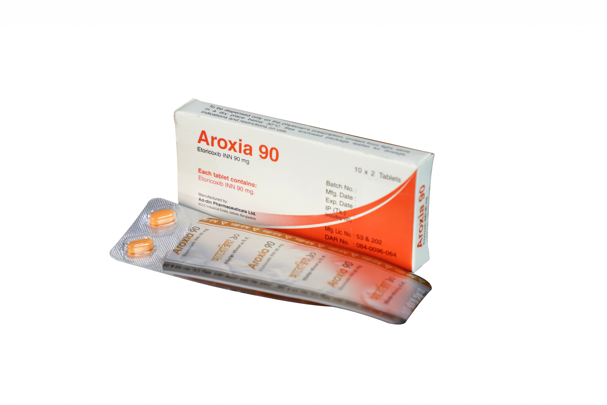 Aroxia 90 Tablet – Ad-din Pharmaceuticals Limited
