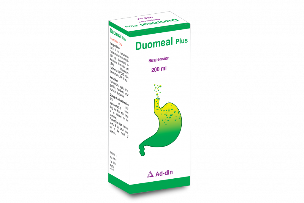 Duomeal Plus Suspension – Ad-din Pharmaceuticals Limited