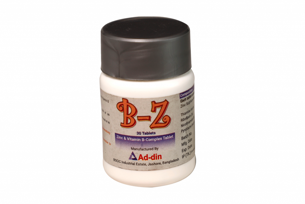B-Z Tablet – Ad-din Pharmaceuticals Limited