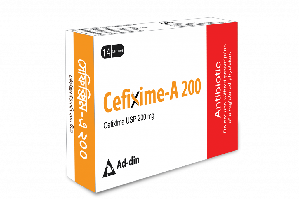 Cefixime-A 200 Capsule – Ad-din Pharmaceuticals Limited