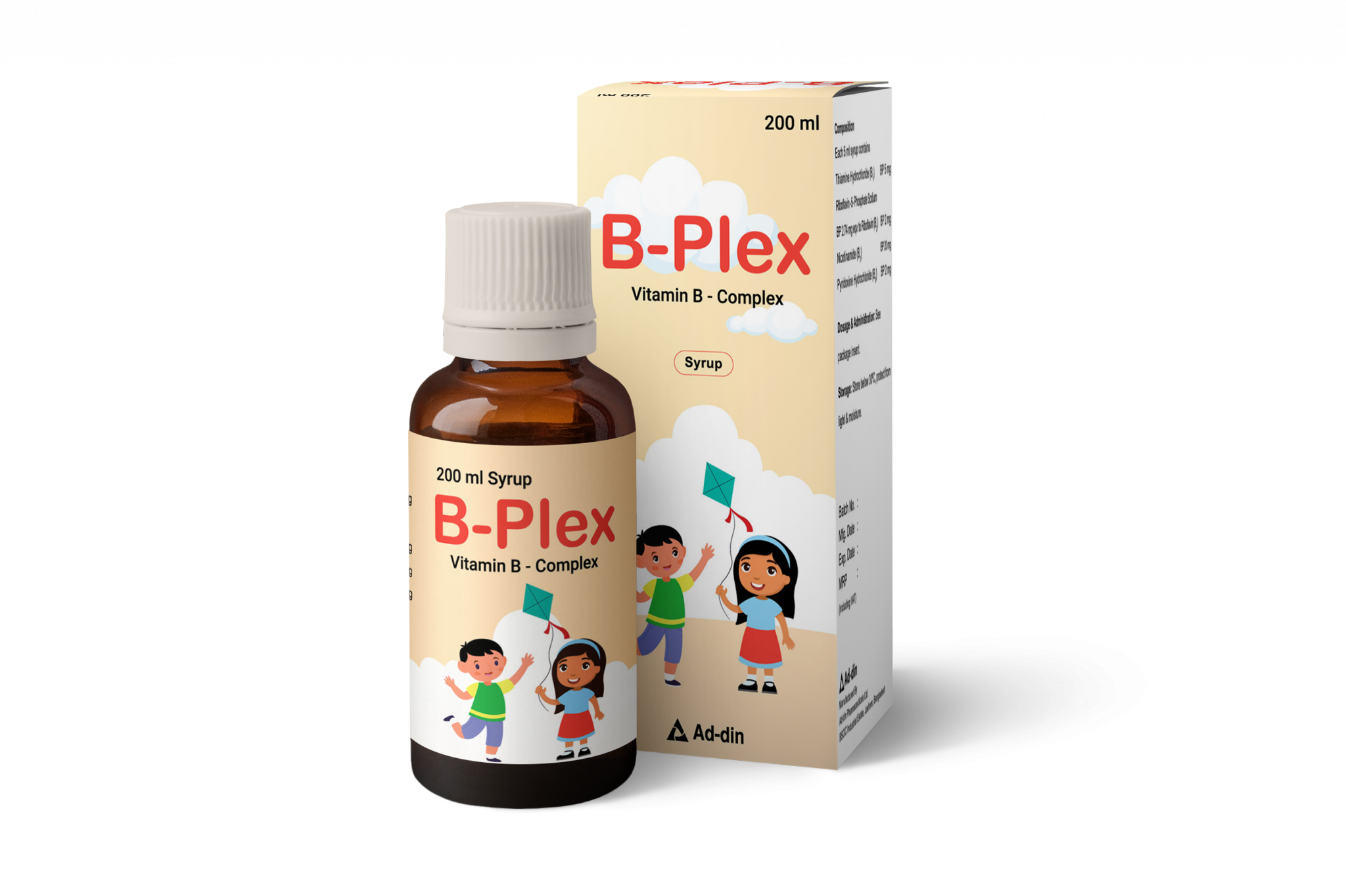 B-Plex Syrup (200 ml) – Ad-din Pharmaceuticals Limited