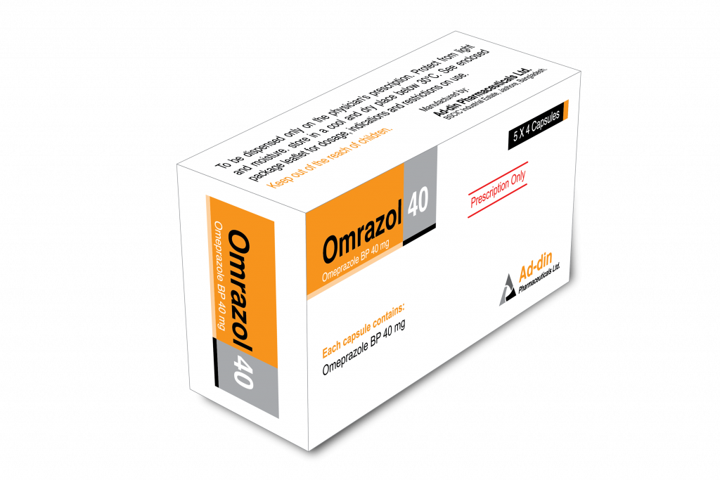 Omrazol 40 Capsule – Ad-din Pharmaceuticals Limited
