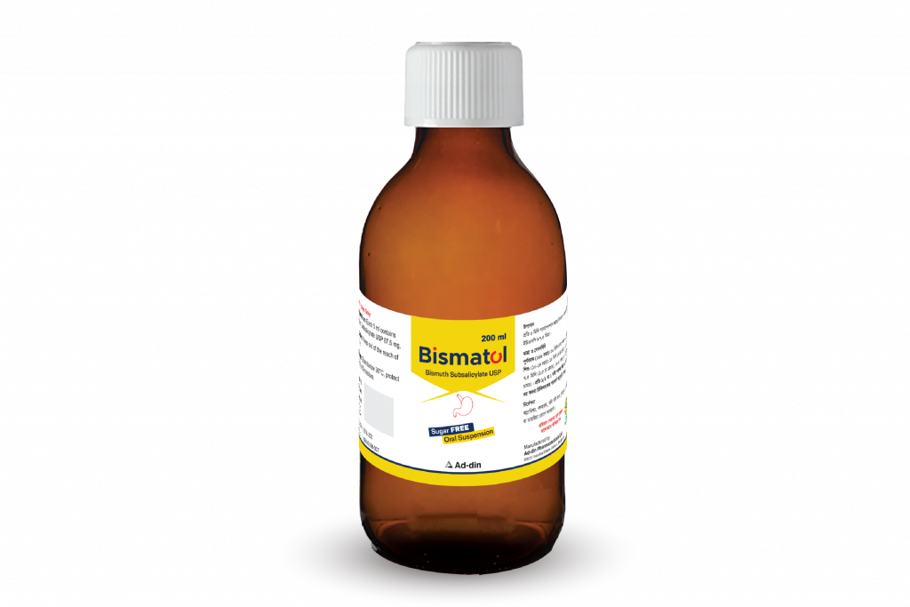 Bismatol Suspension – Ad-din Pharmaceuticals Limited