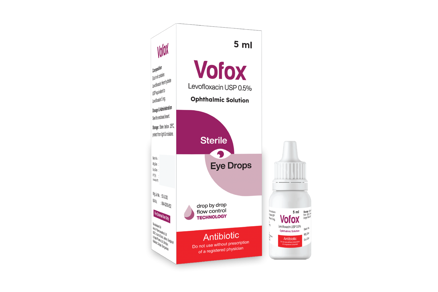 Vofox Eye Drops – Ad-din Pharmaceuticals Limited
